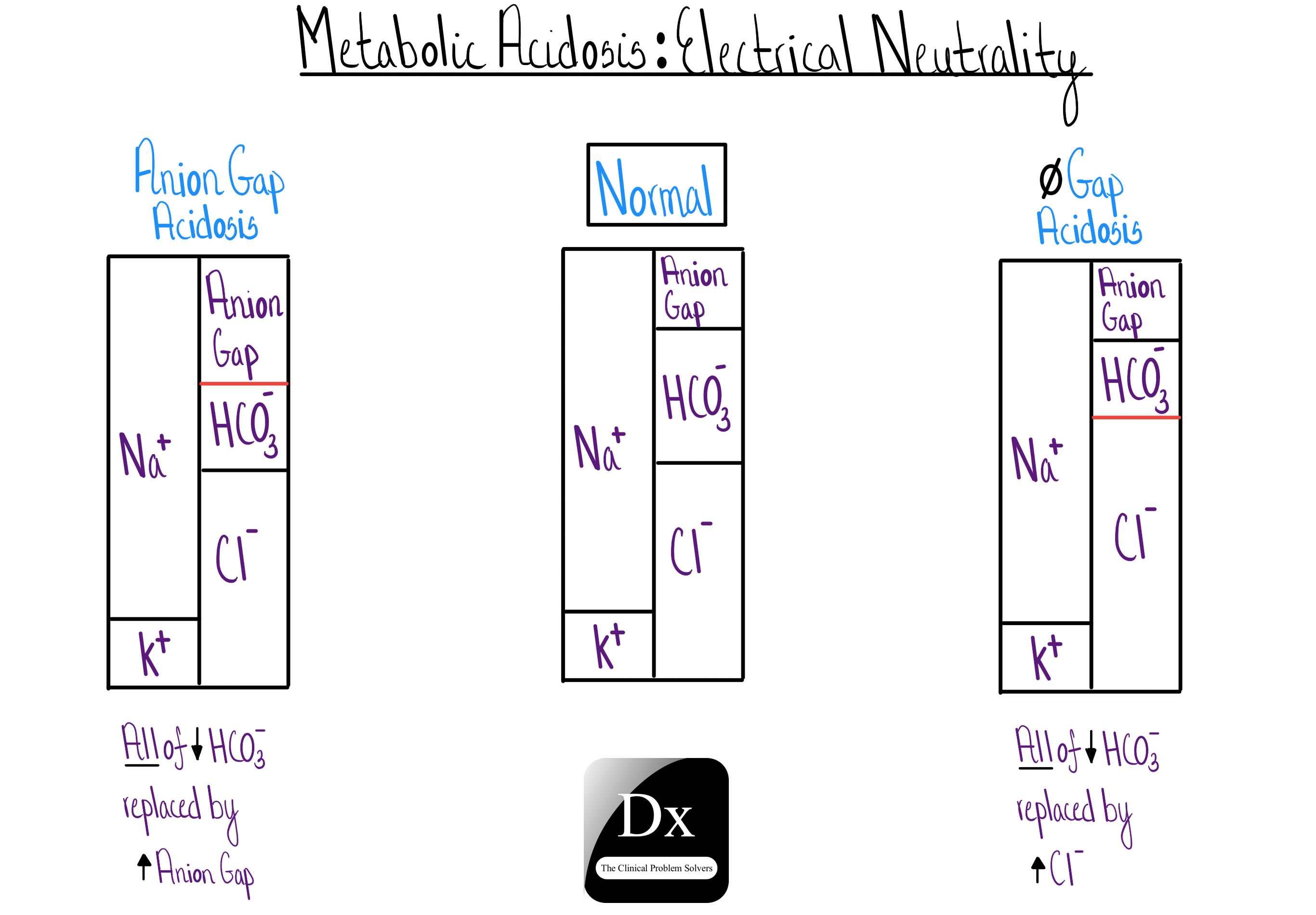 Dx Schema Anion Gap Metabolic Acidosis The Clinical Problem Solvers